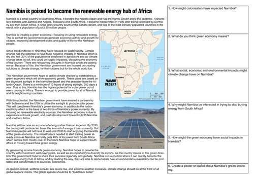 KS3 Geography Africa Scheme of Work | Teaching Resources