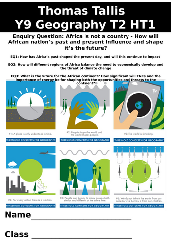 KS3 Geography Africa Scheme of Work | Teaching Resources