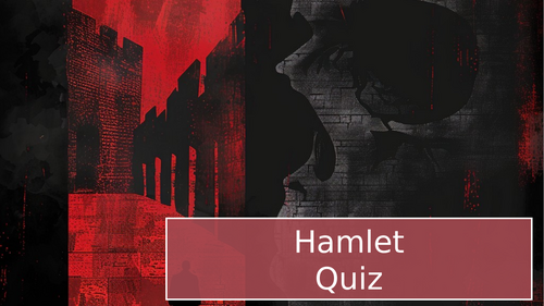 Comprehensive Hamlet Act 2 and 3 Quiz | Teaching Resources
