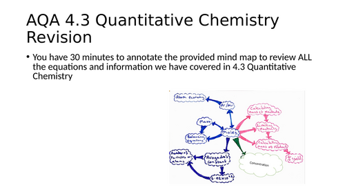 Quantitative Chemistry Revision - AQA Trilogy/combined | Teaching Resources