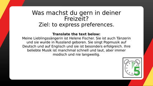 Kapitel 2 Einheit 1 Was machst du gern in deiner Freizeit? new GCSE ...