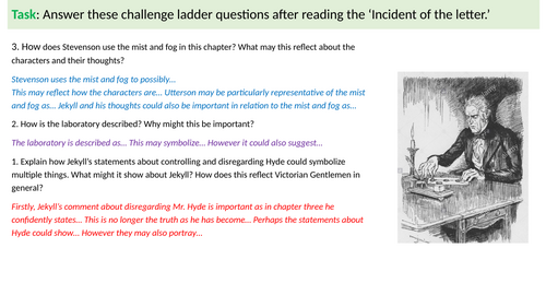 AQA English lit GCSE - The Strange Case of Dr. Jekyll and Mr. Hyde ...