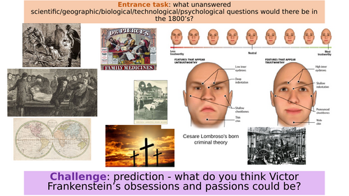 OCR A level English Lit - Frankenstein full unit of work. 23 lessons ...