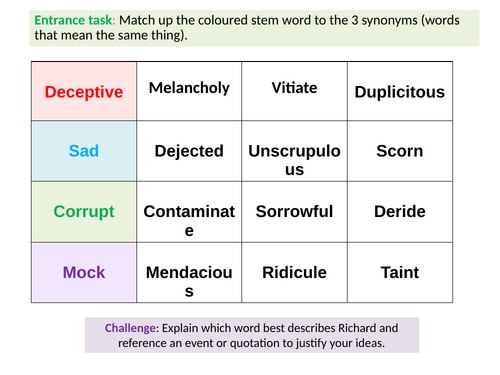 OCR A level English Literature: Shakespeare's Richard III - full unit ...