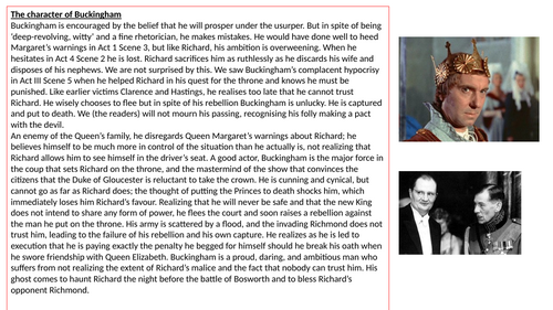 OCR A level English Literature: Shakespeare's Richard III - full unit ...