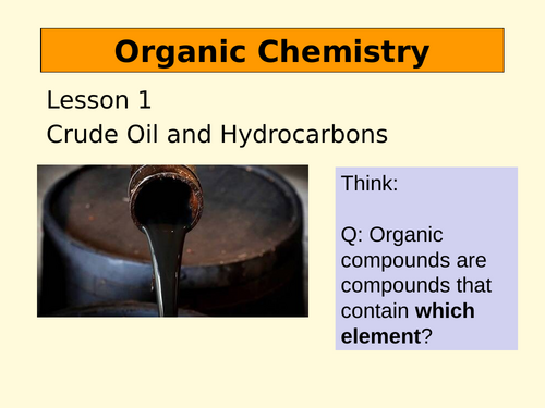 'Crude oil and hydrocarbons' powerpoint - KS4 | Teaching Resources