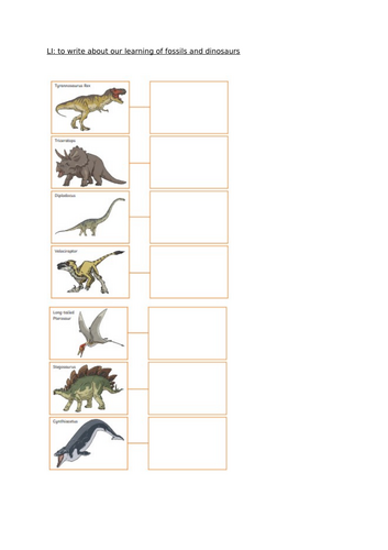 The history of Dinosaurs Key Stage 1 | Teaching Resources