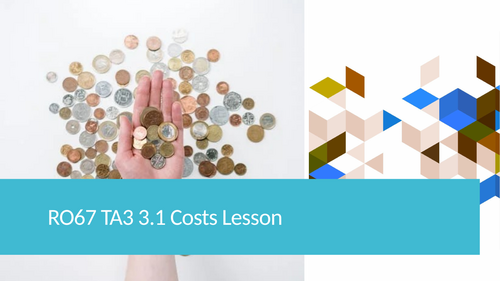 Business Costings Lesson | Teaching Resources