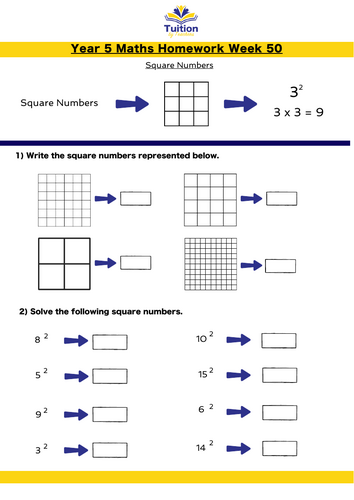 Year 5 Maths Revision Booklet -Division | Teaching Resources