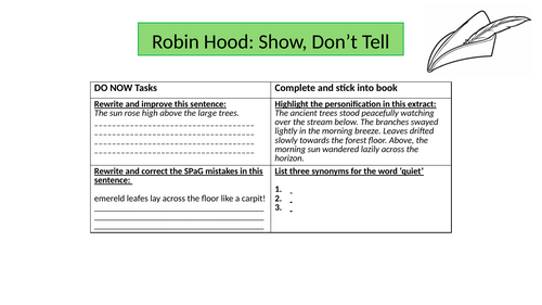 KS3 Myths and Legends Descriptive Writing | Teaching Resources