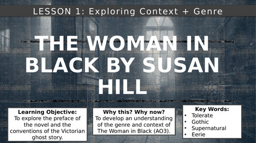 The Woman in Black - Full SoW | Teaching Resources