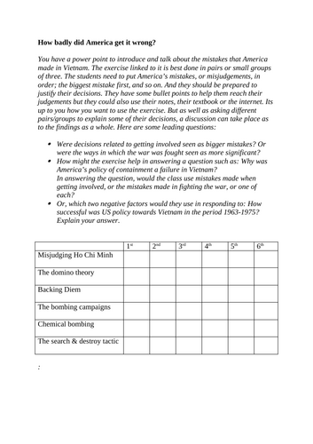 (I)GCSE - Containment | Teaching Resources