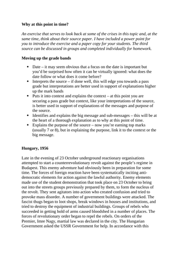 (I)GCSE - The Soviet Union and Eastern Europe | Teaching Resources