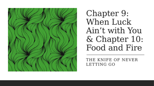The Knife of Never Letting Go Chapters 1-22 | Teaching Resources