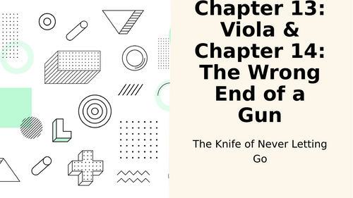 The Knife of Never Letting Go Chapters 1-22 | Teaching Resources