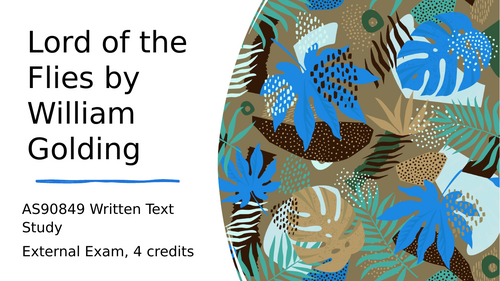 Lord of the Flies Unit | Teaching Resources