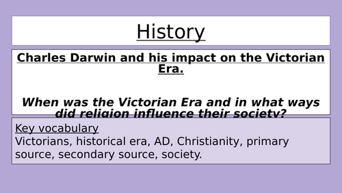 The Victorians & how religion influenced society KS2 Year 5 history ...