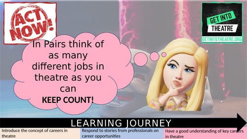 Exploring Theatre Careers | Teaching Resources