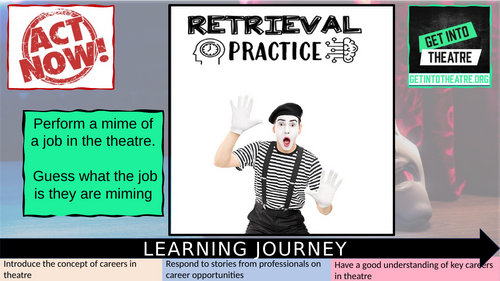 Exploring Theatre Careers | Teaching Resources