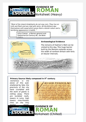 Roman Britain (KS3 Roman to Norman Britain 2/7) | Teaching Resources