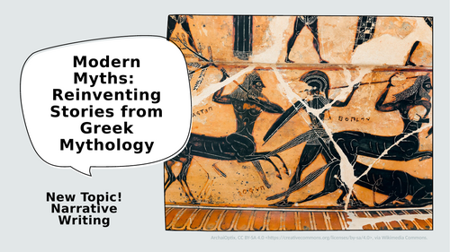 Modernising Greek Myths: English KS3 SoW | Teaching Resources