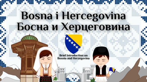 Country Study Presentation on Bosnia and Herzegovina - Europe - Balkans ...