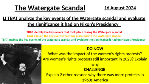 American Civil Rights - History iGCSE - Pearson EdExcel | Teaching ...