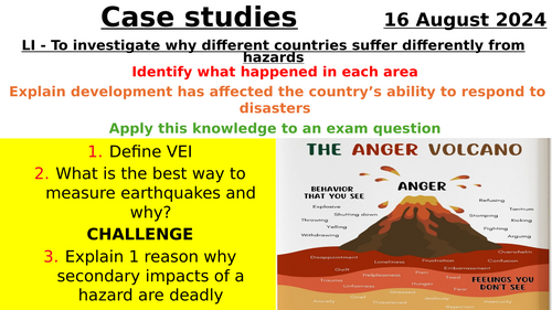 Hazardous Environments - Geography iGCSE - Pearson EdExcel | Teaching ...