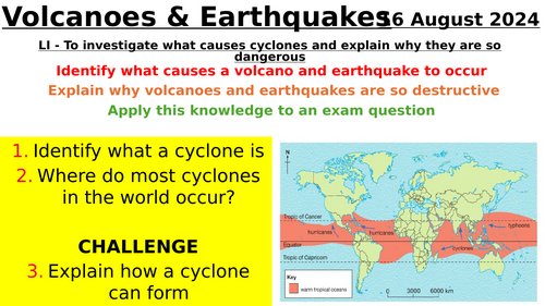 Hazardous Environments - Geography iGCSE - Pearson EdExcel | Teaching ...