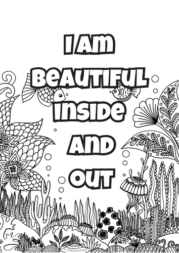 Mindfulness colouring sheets Set 2 | Teaching Resources