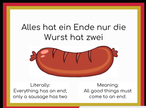 German Idioms Display Posters | Teaching Resources German Idioms Display Posters | Teaching Resources
