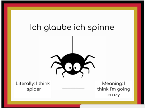 German Idioms Display Posters | Teaching Resources German Idioms Display Posters | Teaching Resources