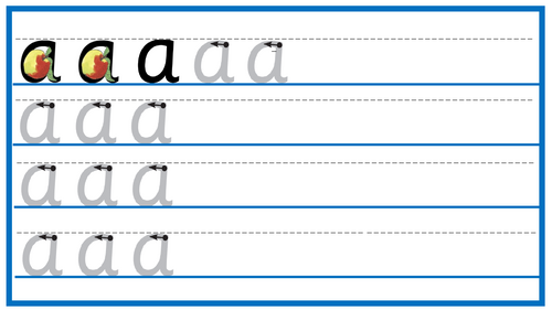 RWI handwriting sheets - full page | Teaching Resources