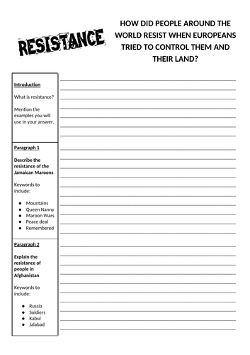 Empire and Slavery (9 lessons) | Teaching Resources