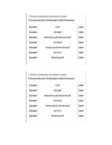 SHOPPING ESL Lesson (VOCABULARY-LISTENING-SPEAKING) ppt | Teaching ...