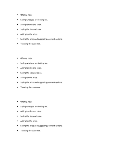 SHOPPING ESL Lesson (VOCABULARY-LISTENING-SPEAKING) ppt | Teaching ...