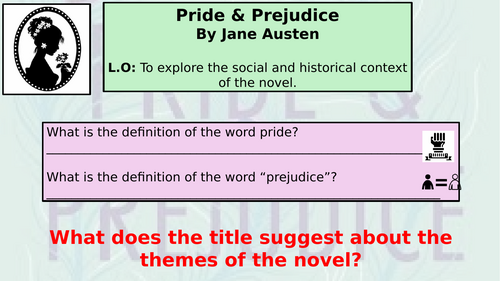 Pride and Prejudice Context and Revision Booklet | Teaching Resources