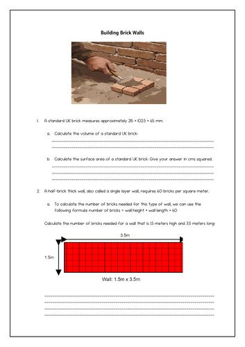 Functional Skills Construction Maths Worksheets: Real-Life Math ...
