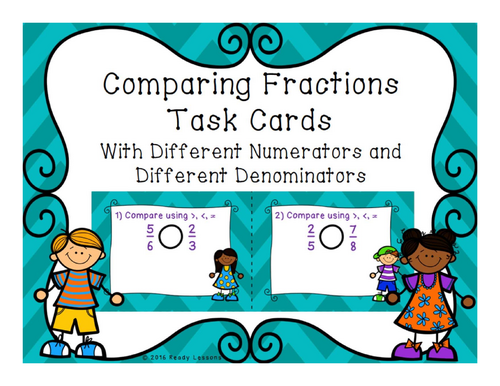 Comparing Fractions Game | Teaching Resources
