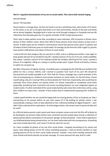 Cie 0500 Igcse English Language Paper 2 Directed Writing Reading Skills Teaching Resources