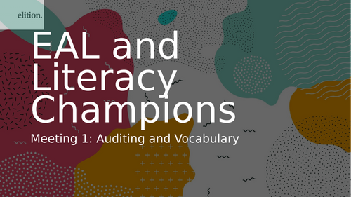 Whole School 'EAL Champions' CPD | Teaching Resources