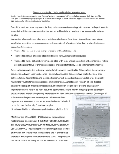 IB ESS Topic 4 Conservation - all lessons/resources for topic. (14 ...