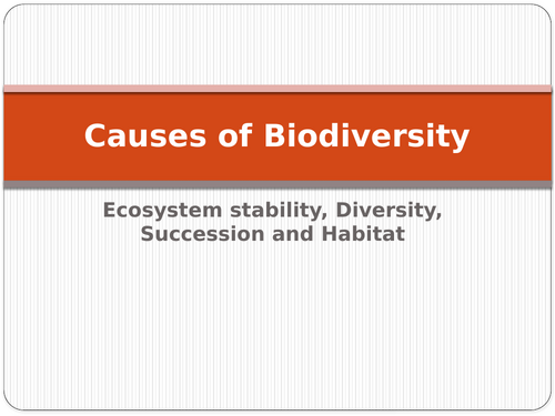 Ib Ess Topic 4 Conservation All Lessons Resources For Topic 14