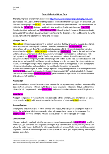 IB ESS Topic 5 Pollution - full unit | Teaching Resources