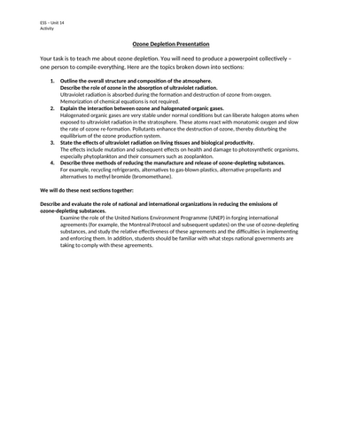 IB ESS Topic 5 Pollution - full unit | Teaching Resources