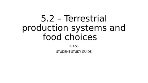 IB ESS topic 5 - Pollution - Full unit of work including student ...