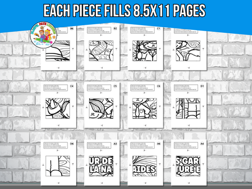 French Community Helpers Collaborative Poster Art Coloring Pages-Volume ...