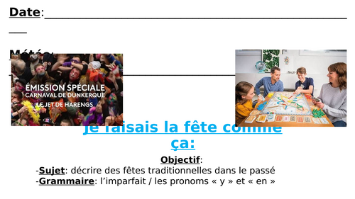 AQA French GCSE (new 2024) - theme 2 - extra speaking activities ...