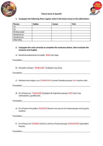 Spanish Claro 2 Pack of Resources (Unit 1,2,3 and 4) | Teaching Resources