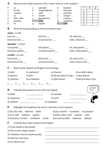 Spanish Claro 2 Pack of Resources (Unit 1,2,3 and 4) | Teaching Resources